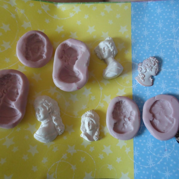 Silicone Face Mold Old Woman - Etsy