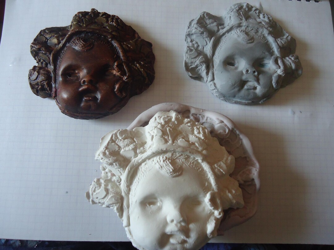 Silicone Mold Baby Face Old Style for Fimo Clay Wepam - Etsy