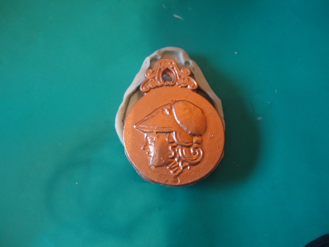 Silicone Mold Medallion Face of Woman Old Style for Fimo Wepam Clay - Etsy