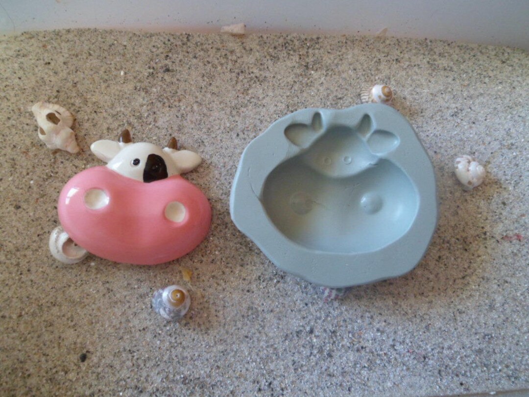 Cow Head Silicone Mold for Fimo Wepam; Clay - Etsy