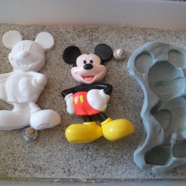 Mickey Mouse Silicone Mold - Etsy