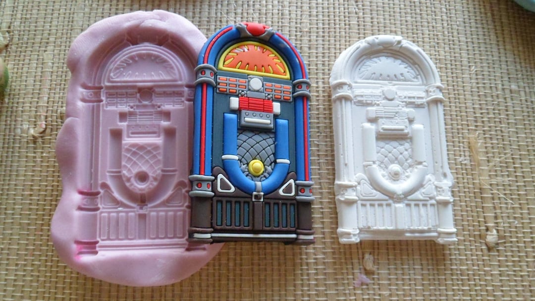 Silicone Mold Jukebox for Fimo Wepam Clay;;clay - Etsy