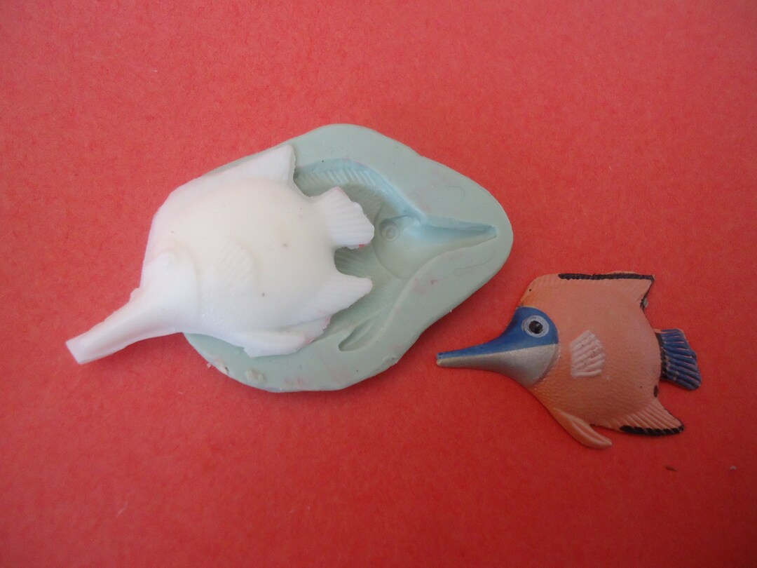 Tropical Fish Silicone Mold for Wepam Fimo Clay - Etsy