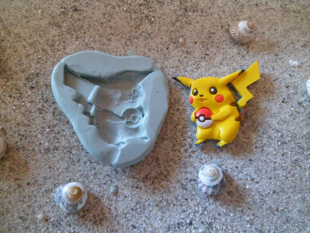 Molde de silicona pokemon pikachu para fimo wepam - Etsy España