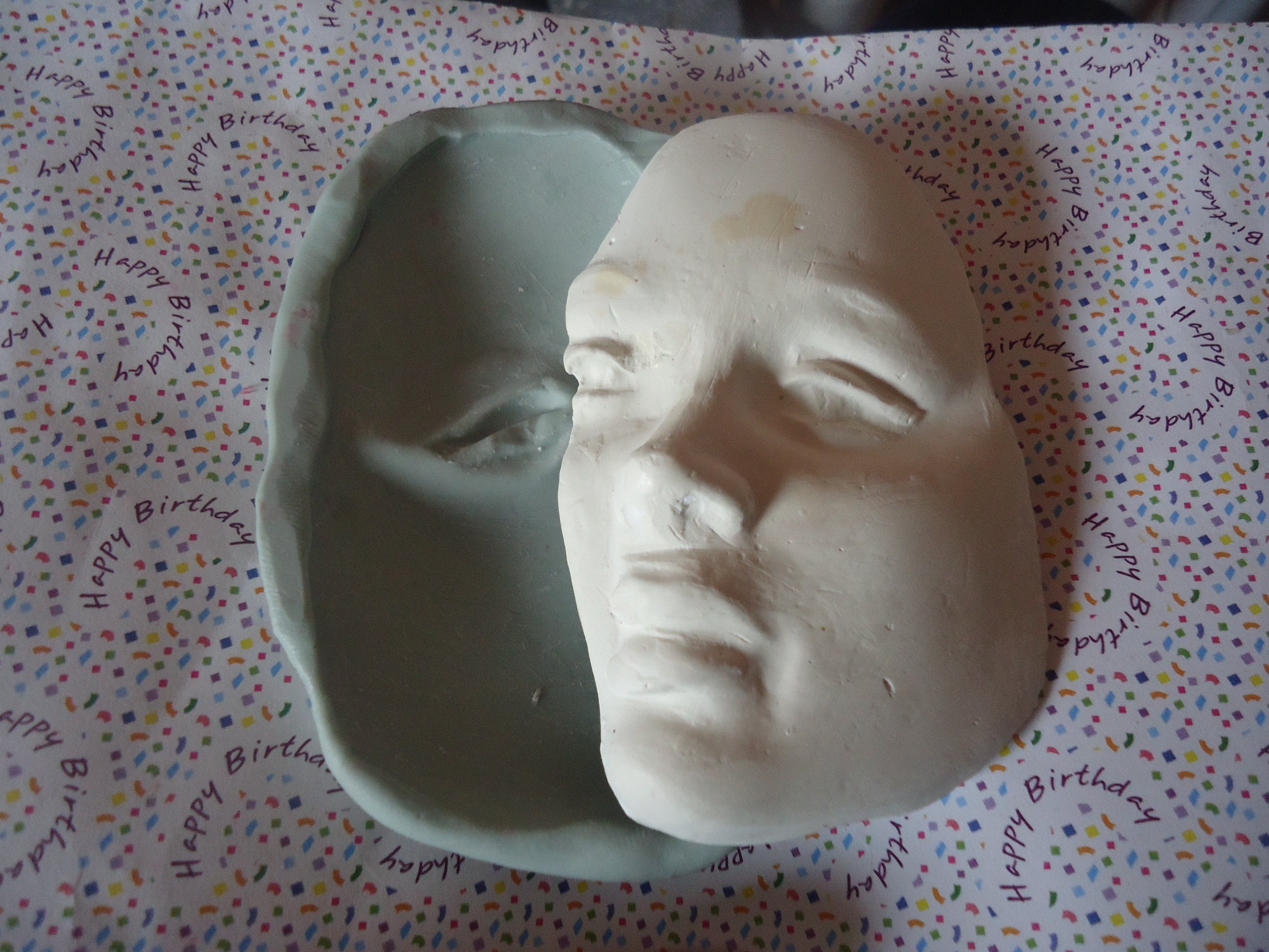 Female Face Silicone Mold in Profile for Fimo Wepam - Etsy UK