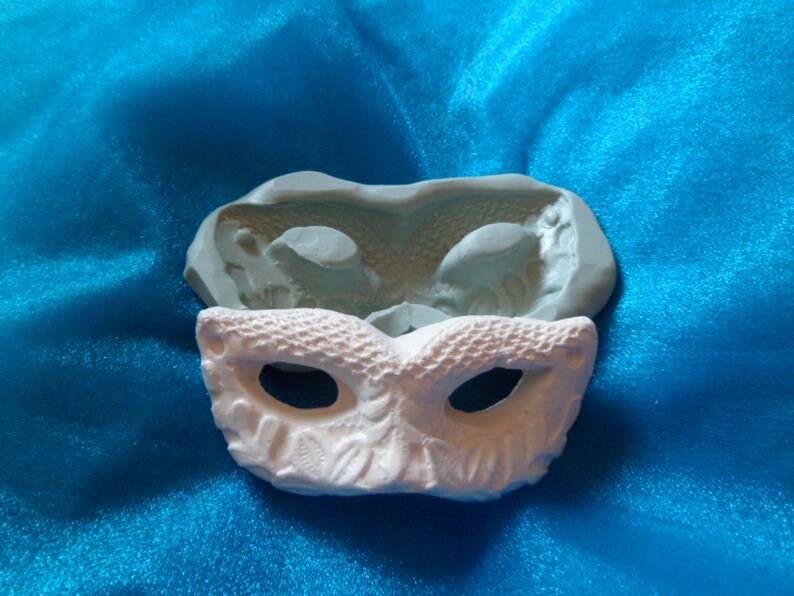 Silicone Mold Venetian Mask Wolf With Flowers for Fimo Wepam - Etsy UK