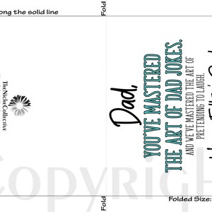 Funny Father's Day Card, Printable, Happy Father's Day Humor, Dad Jokes ...