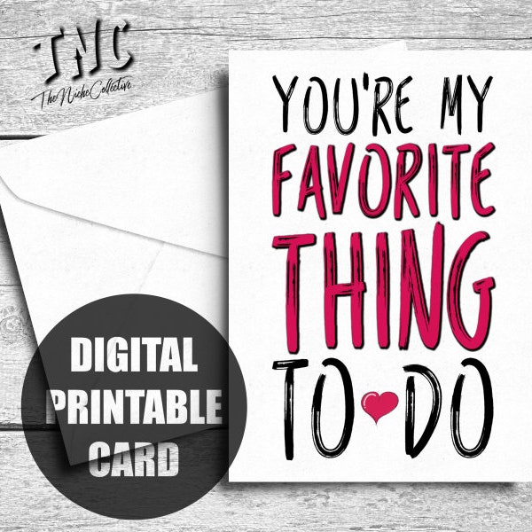 Sexy Valentine Card Etsy