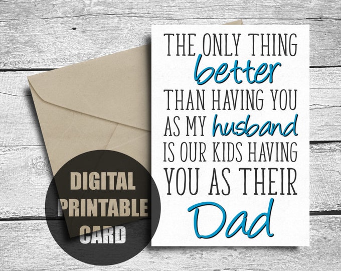 Lion Father's Day Card, Card for Dad - Etsy