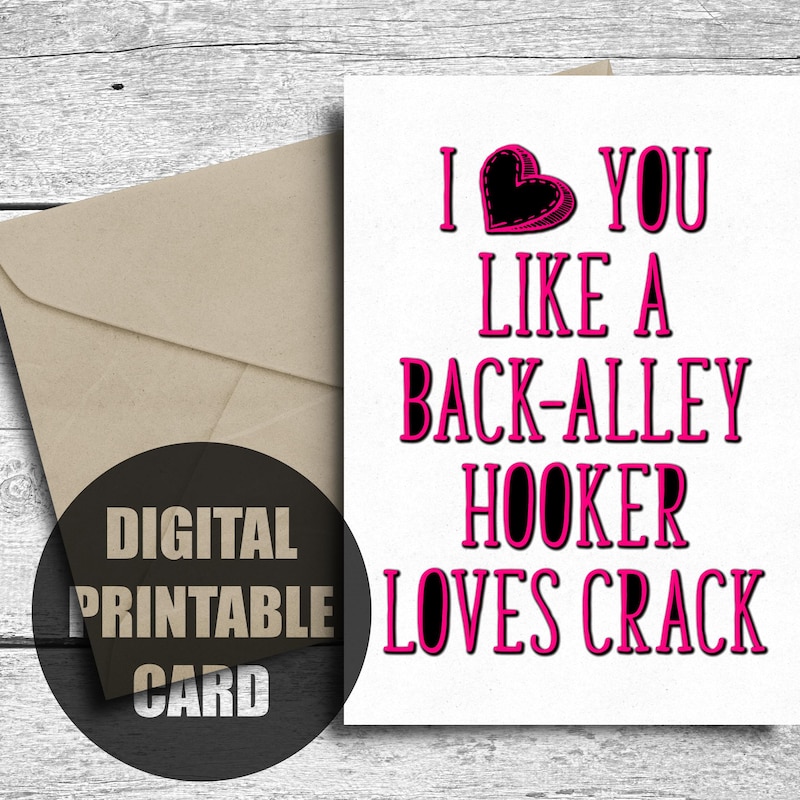 Downloadable Valentine Cards Adult - Etsy