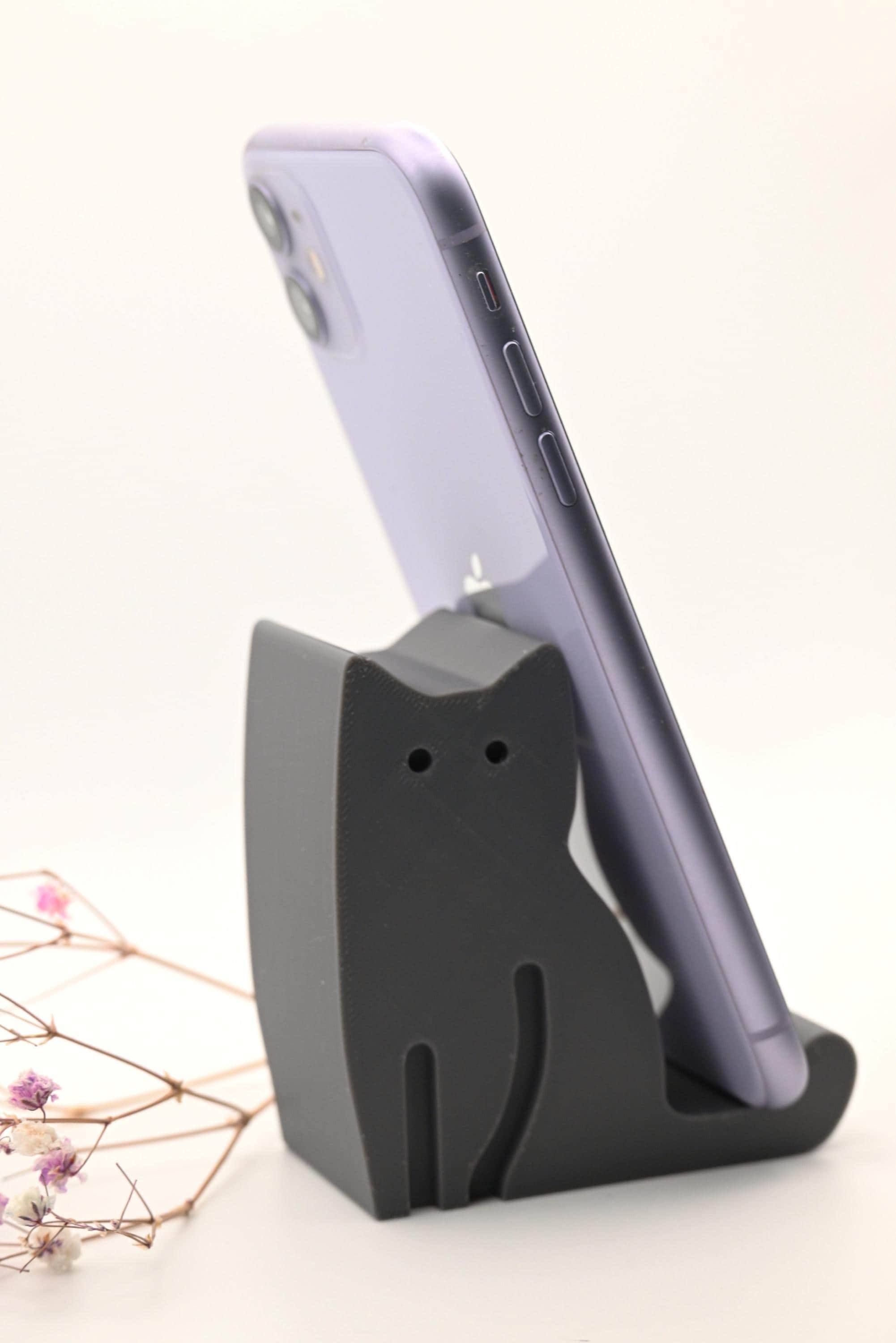 Cat Phone Holder - Etsy