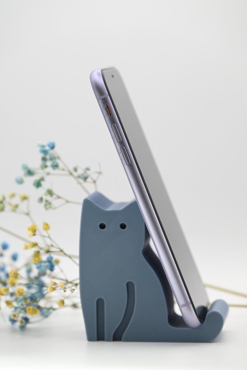 Cat Phone Holder - Etsy