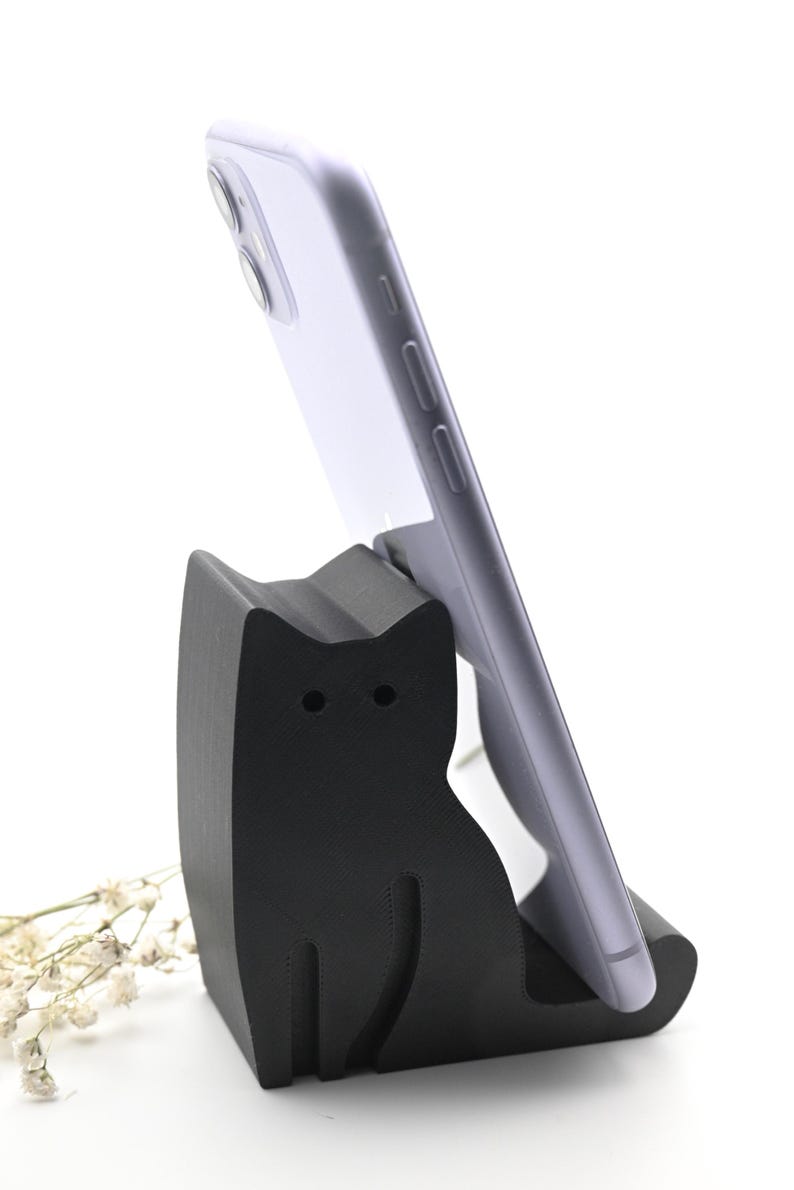 Cat Phone Holder - Etsy