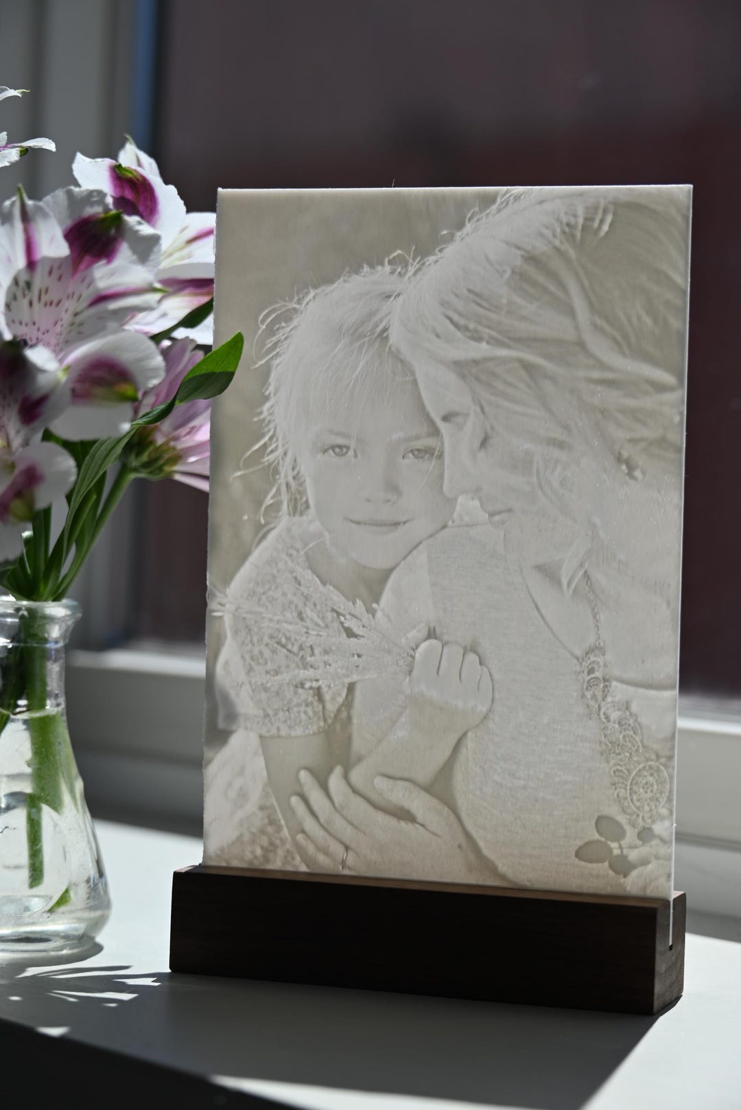 Custom Lithophane Photo With Stand - Etsy