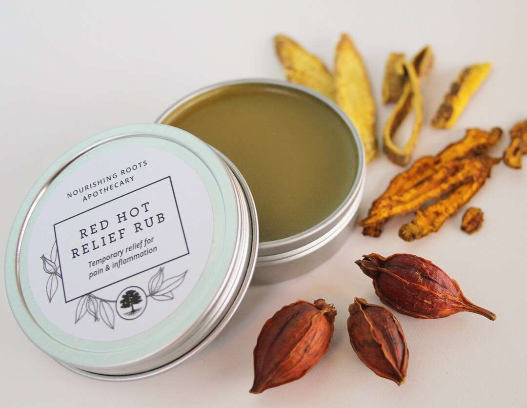 Red Hot Relief Rub - Cooling Relief for Pain & Inflammation - Etsy
