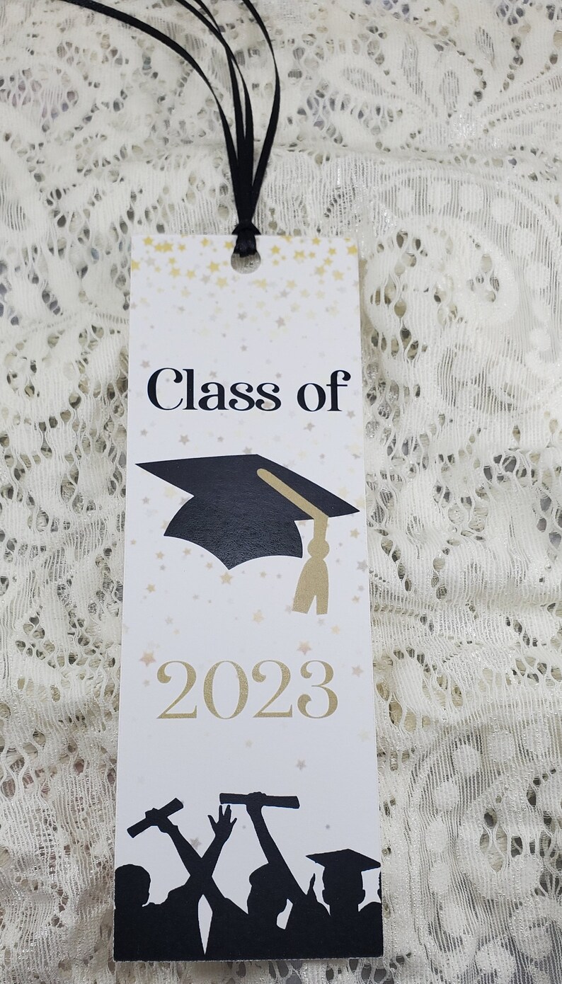 Graduation Cap and Diploma Bookmarks for Friends Family - Etsy