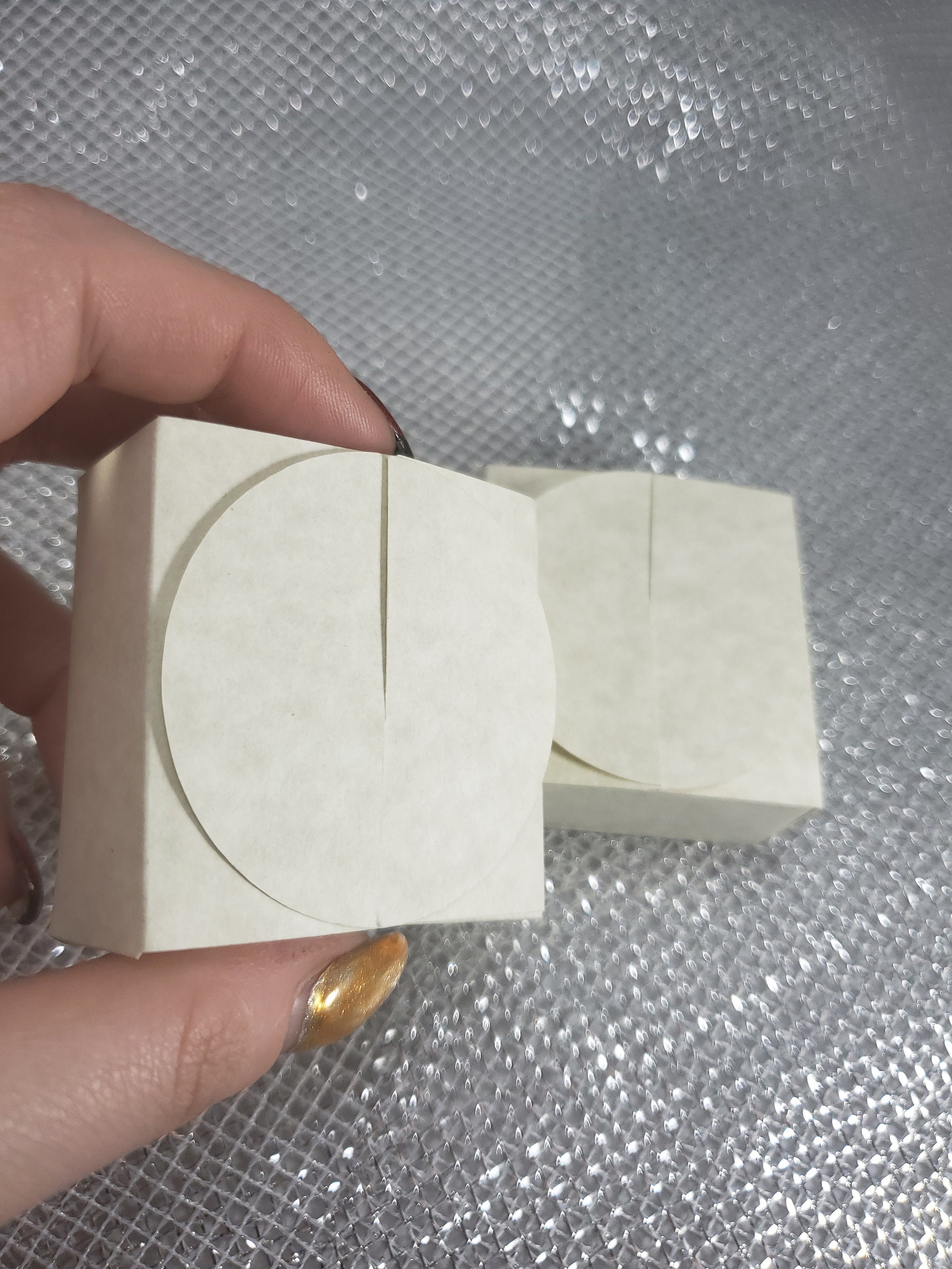 2X2X1 Circle Gift Boxes Sets of 12 Wedding Favor Box | Etsy