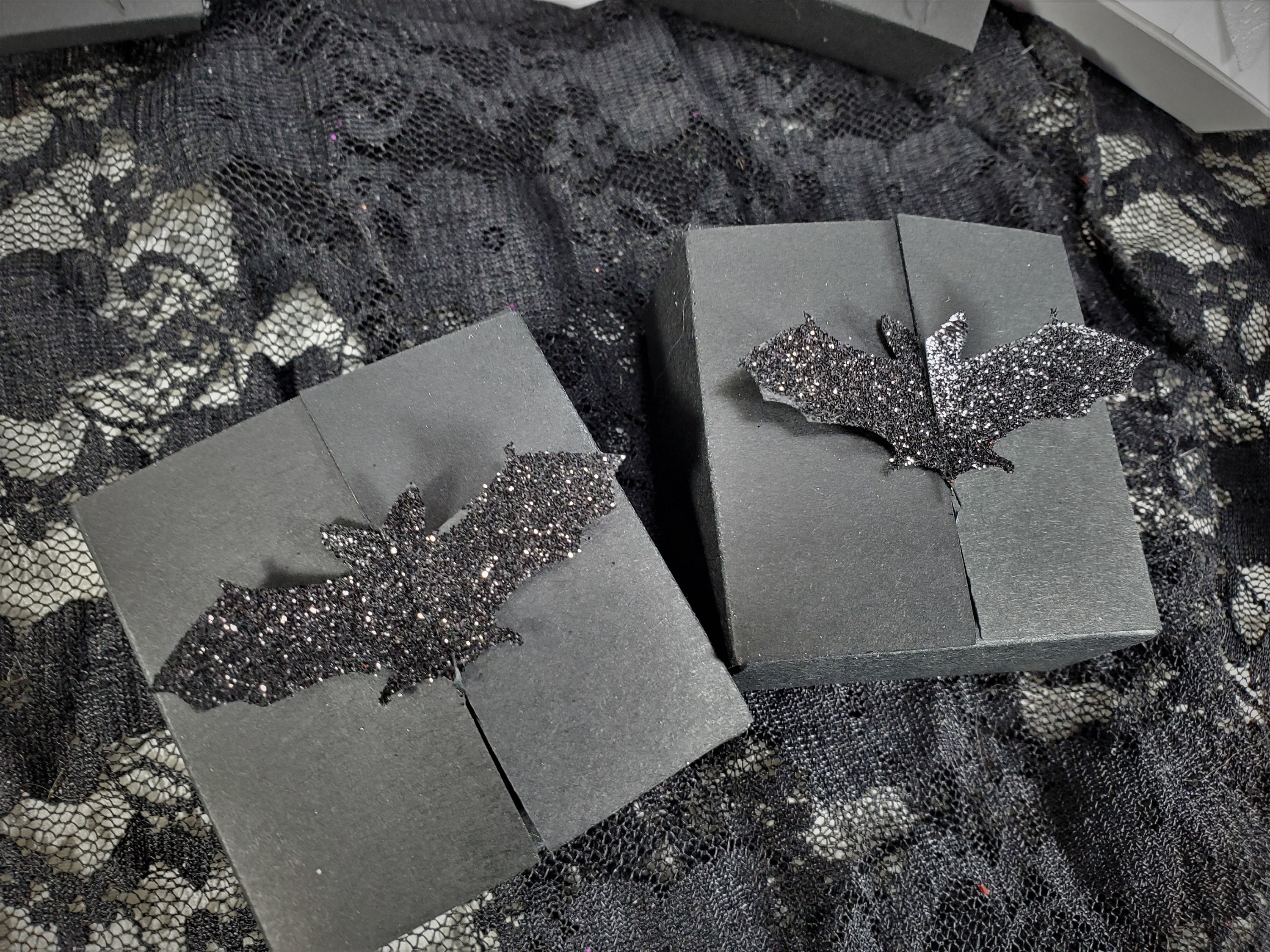 2X2X1 Halloween Gift Boxes Sets of 12 Spooky Favor Box Fun | Etsy