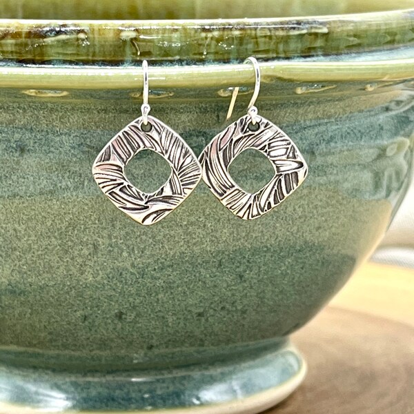 Fine Silver Earrings - Etsy