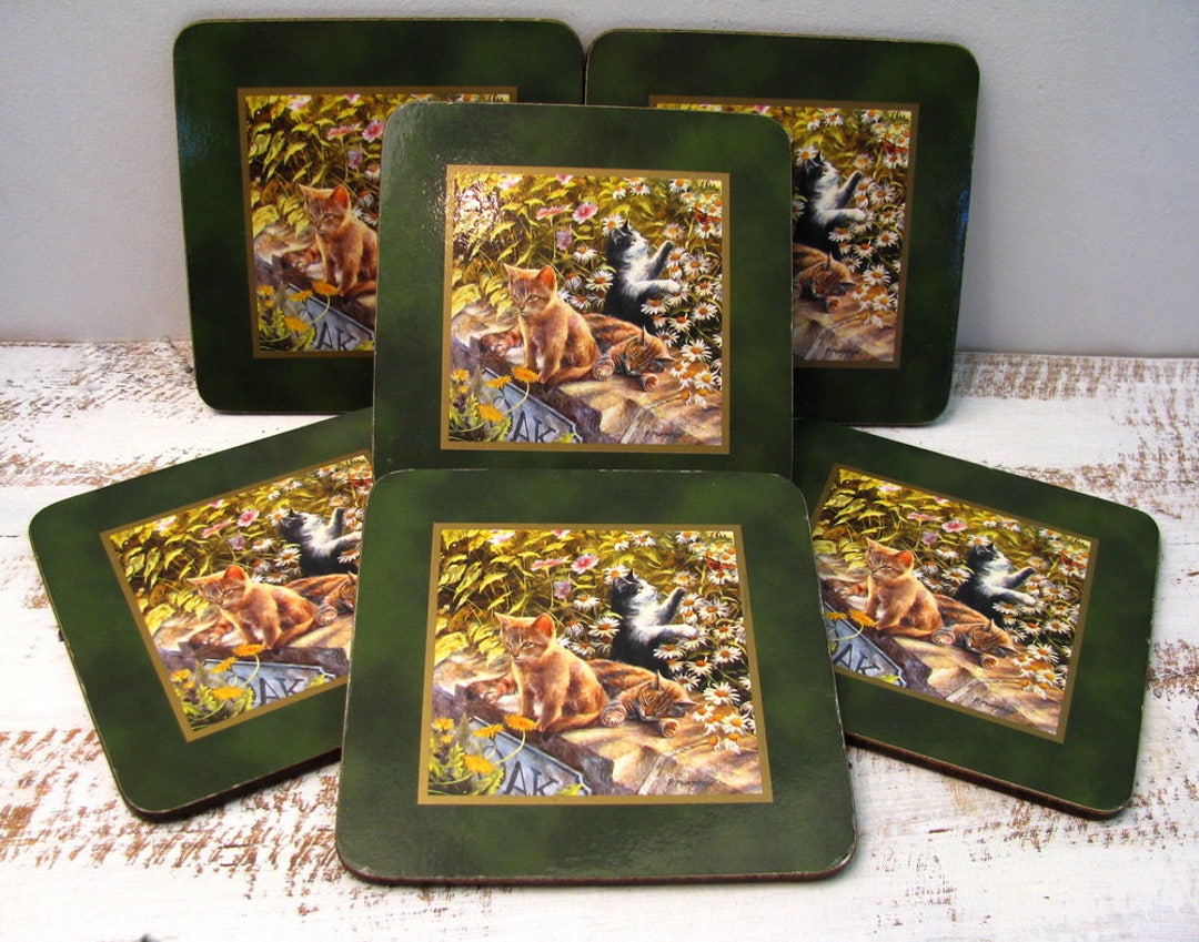 Vintage Placemats/traditional Cork Placemat/collectible Placemats ...