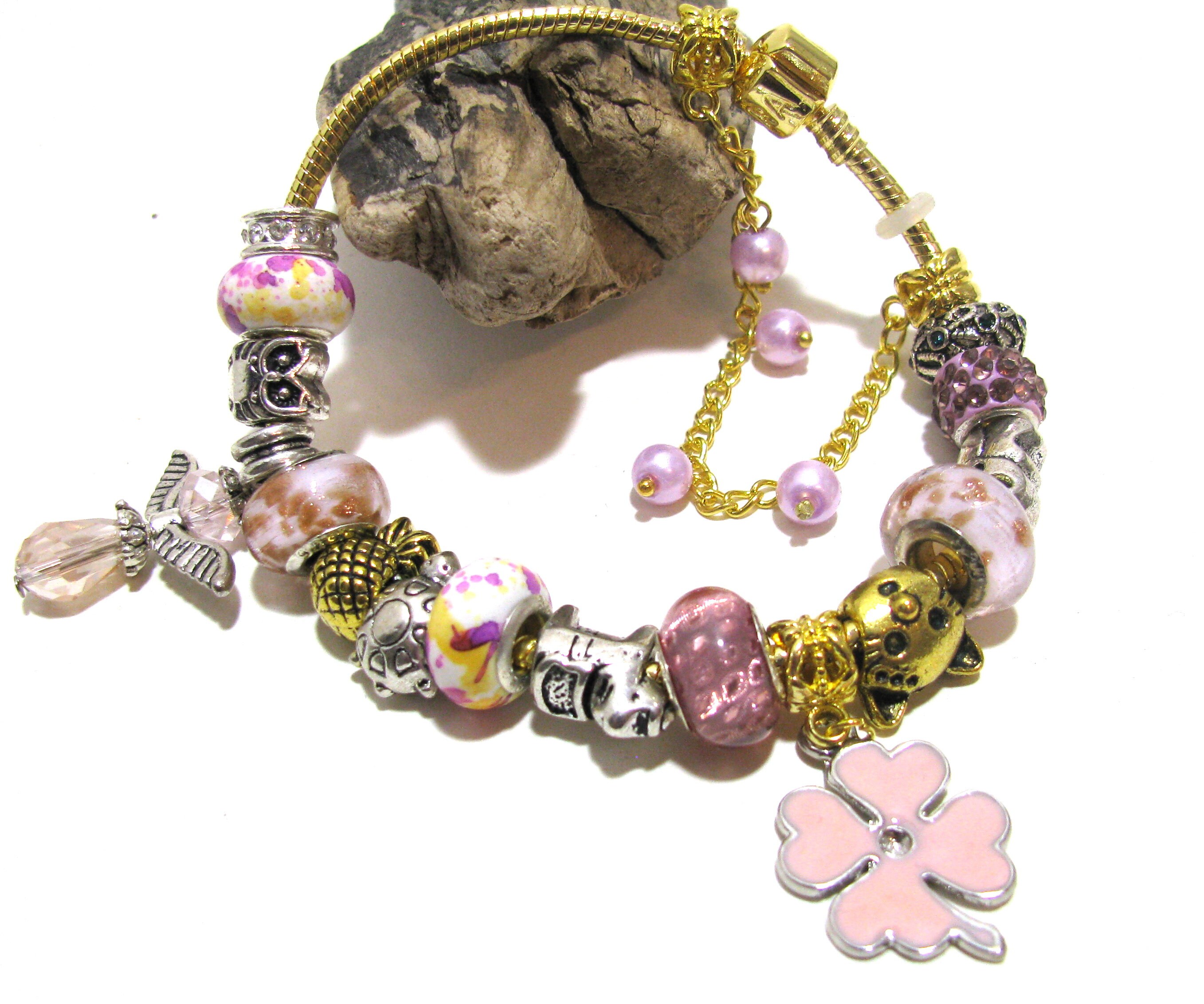 European Pandora Style Charm Bracelet/ St. Patrick's Day - Etsy New Zealand