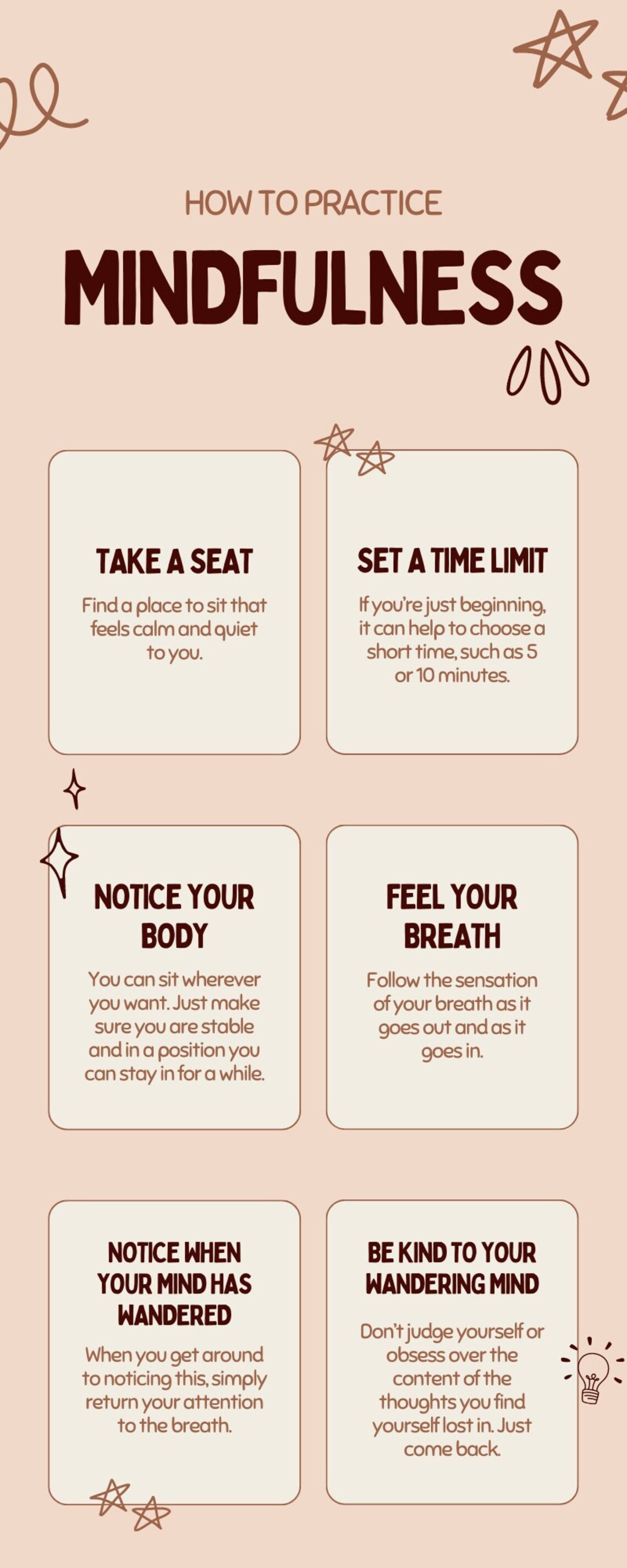 Mindfulness Print, Checklist, School, Yoga, Digital Download - Etsy