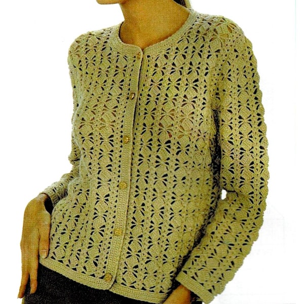 Modèle gilet crochet femme - Etsy France