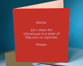 Running Christmas | Etsy