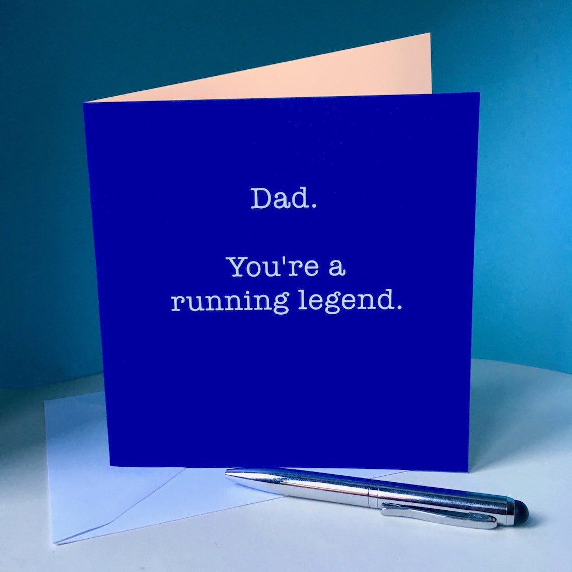 Birthday/father's Day Card for a Running Father - Etsy