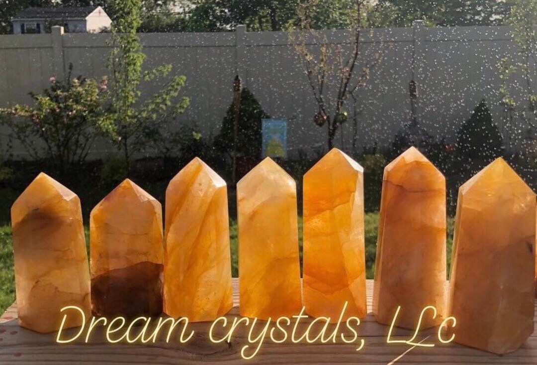 GOLDEN HEALER Big Obelisk Towers Beautiful Healing - Etsy