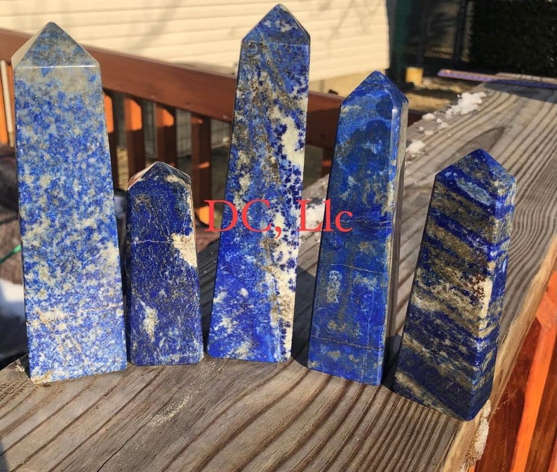 Beautiful, LAPIS AZULI, Thick, TOWERS!! - Etsy