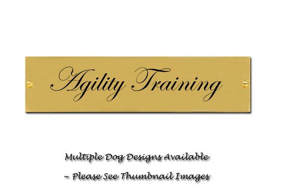 Engraved Dog Crate / Kennel Tag With Personalized Text - Etsy