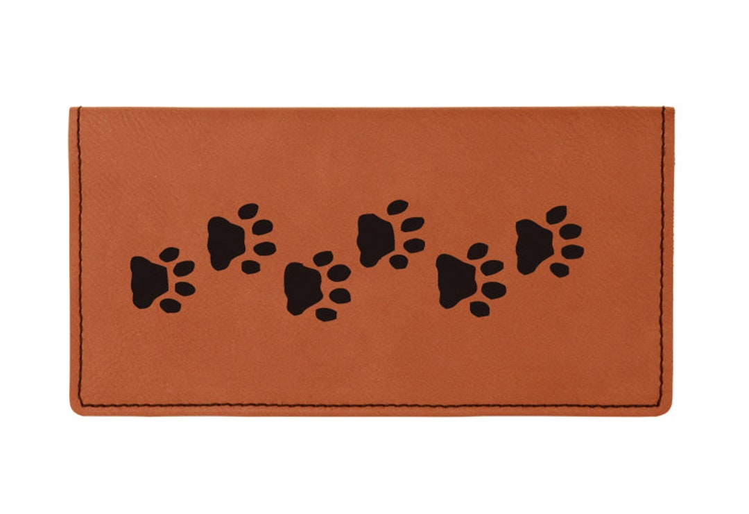 Engraved Leatherette Checkbook Cover - Dog Designs 2 | Non-sporting Dog ...