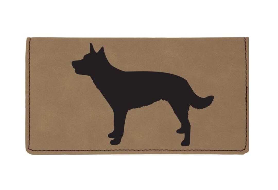 Engraved Checkbook Cover With Your Choice of Dog Design | Dog Checkbook ...