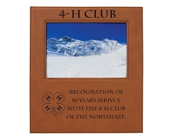 Employee Years of Service Picture Frame Award Employee of - Etsy