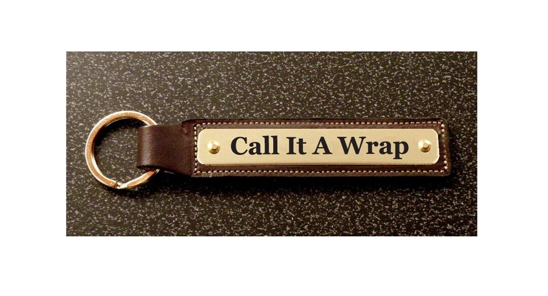 Custom Leather Nameplate Key Fob | Nameplate Fob | Horse Gift ...