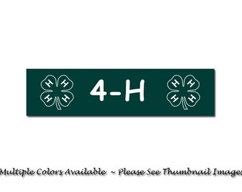 4 H Stall Sign - Etsy