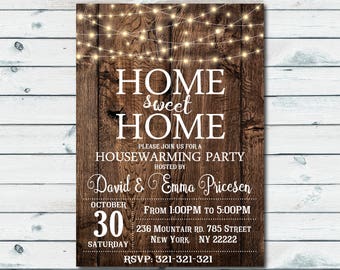 New home invitation | Etsy