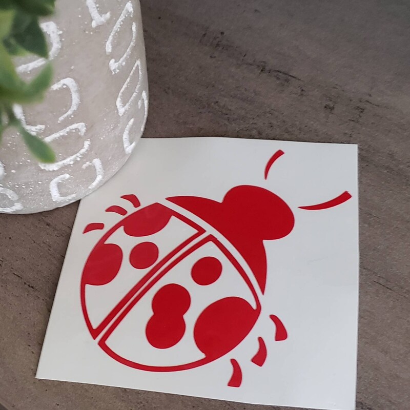 Ladybug Decal - Etsy