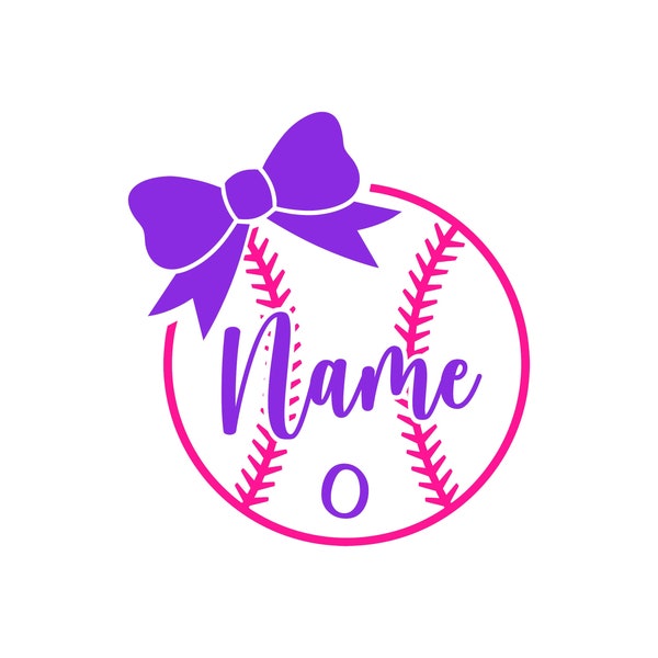 Softball Decal - Etsy