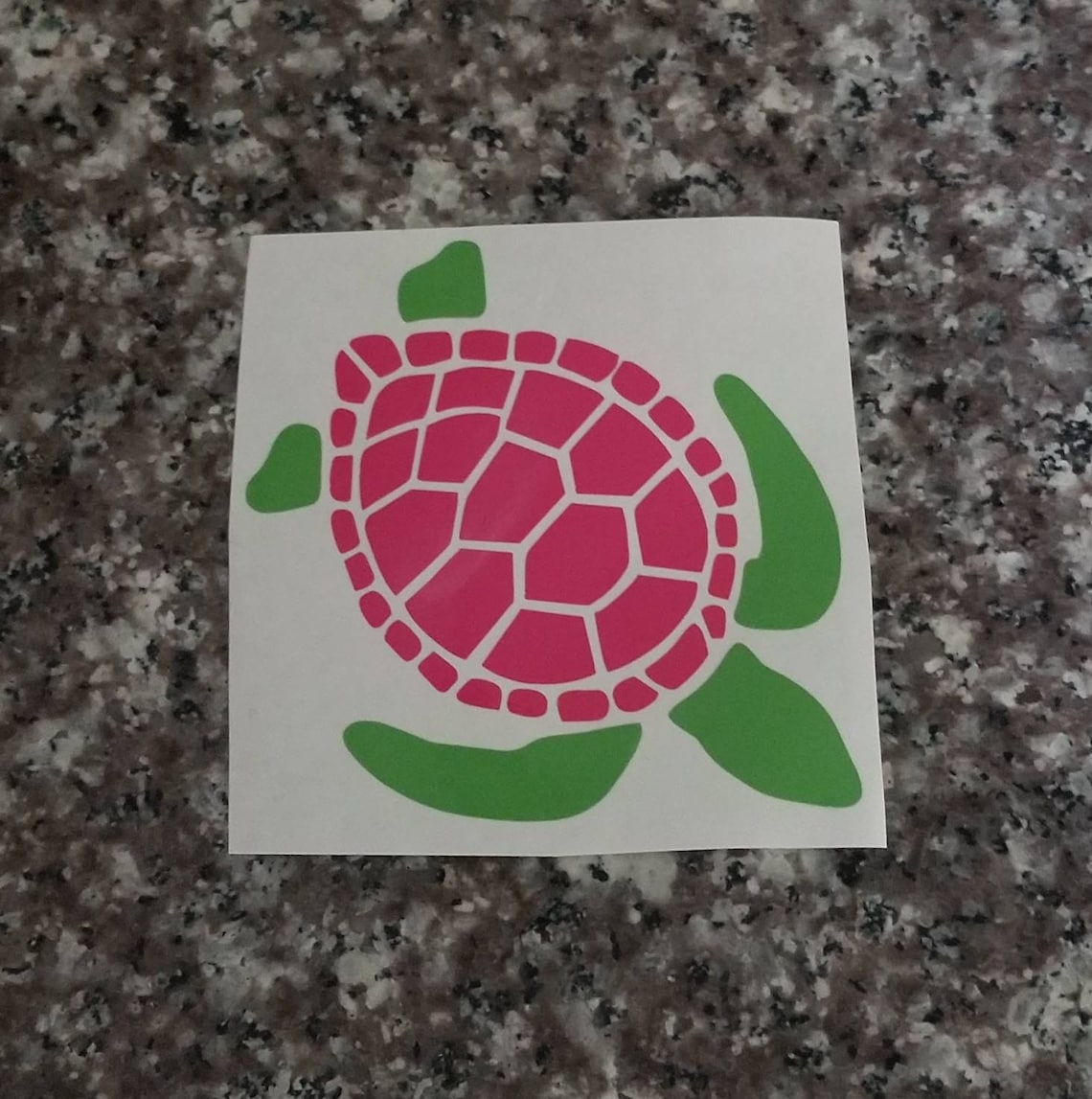 Turtle Decal/sea Turtle Sticker/beach Decal/ocean Decal/animal | Etsy