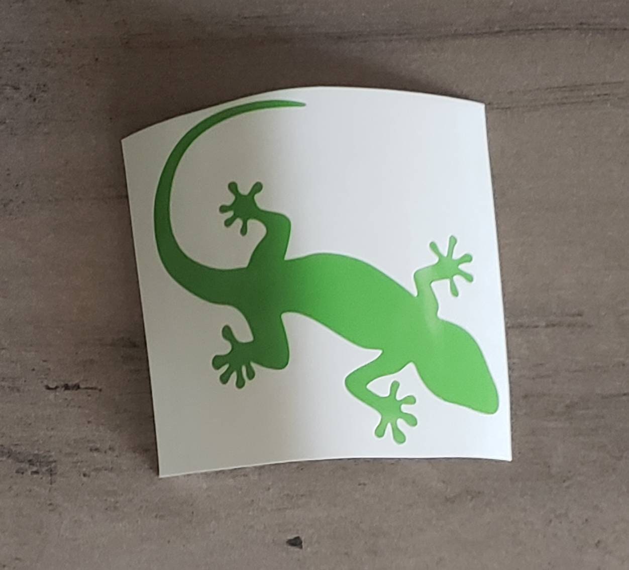 Lizard Decal/lizard Sticker/reptile Decal/animal Decal/yeti - Etsy