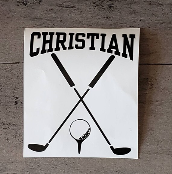Golf Decal/Golf Sticker/Sport Decal/Personalized Ball/Car | Etsy