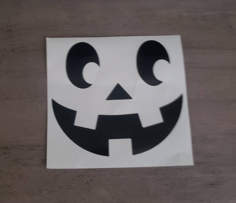 Jack-o-lantern Decal/trick or Treat Decal/halloween - Etsy