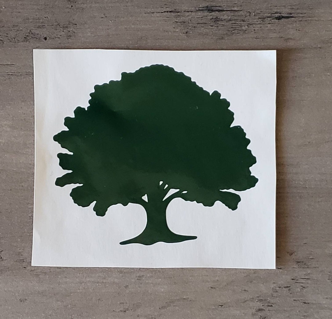 Tree Decal/oak Tree Decal/tree Sticker/trendy Decal/yeti Decal/mug ...