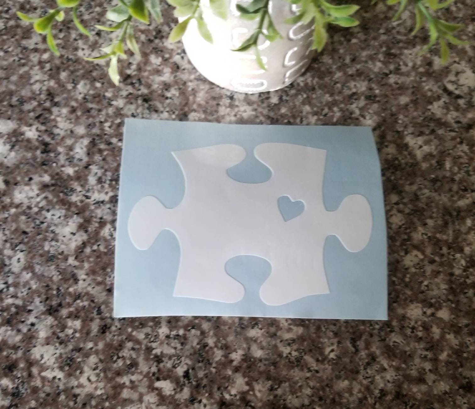Autism Puzzle Piece Decal/autism Awareness Decal/autism - Etsy