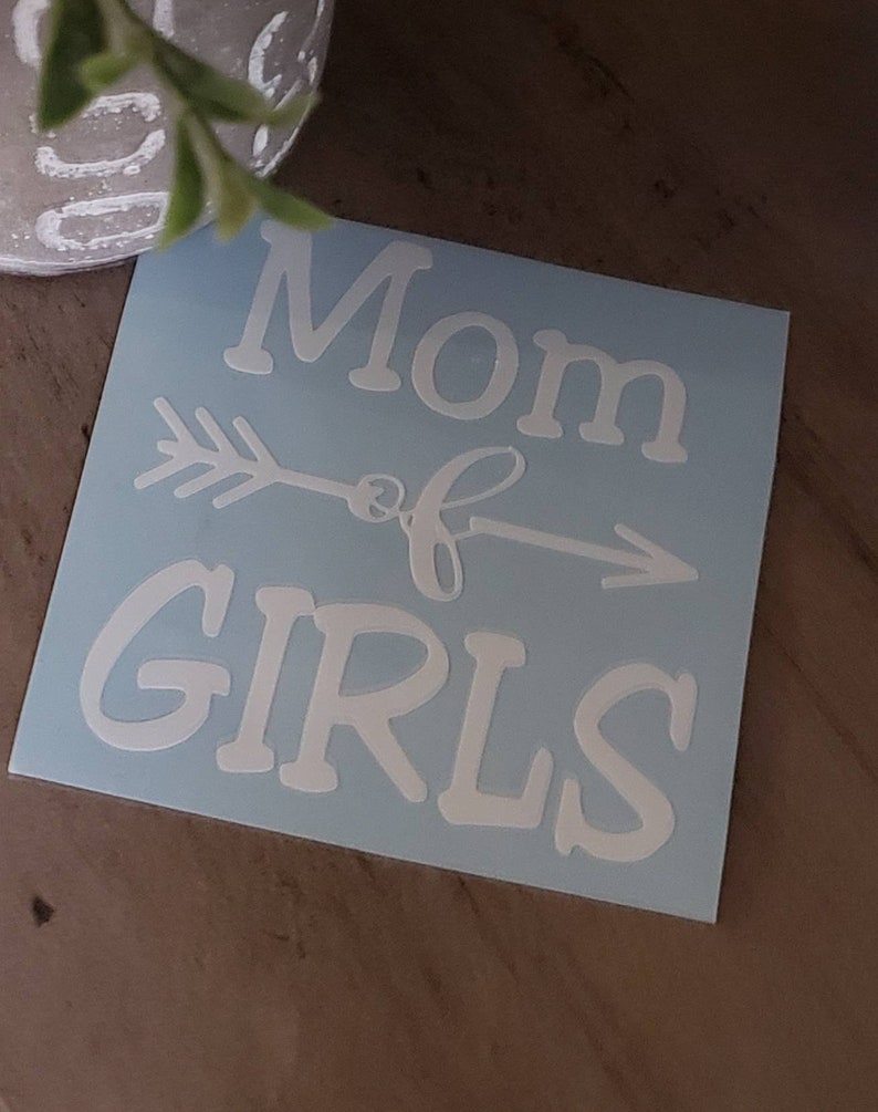 Mom of Girls Decal/mom Life Decal/mama Bear Sticker/yeti - Etsy