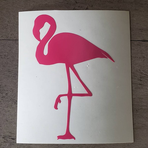 Flamingo Decal - Etsy
