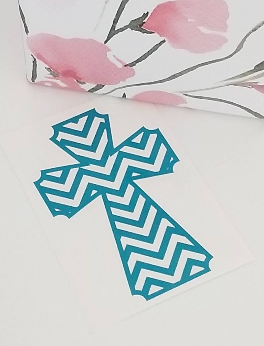 Cross Decal/jesus Decal/religious Decal/christian Decal/faith Decal/car ...