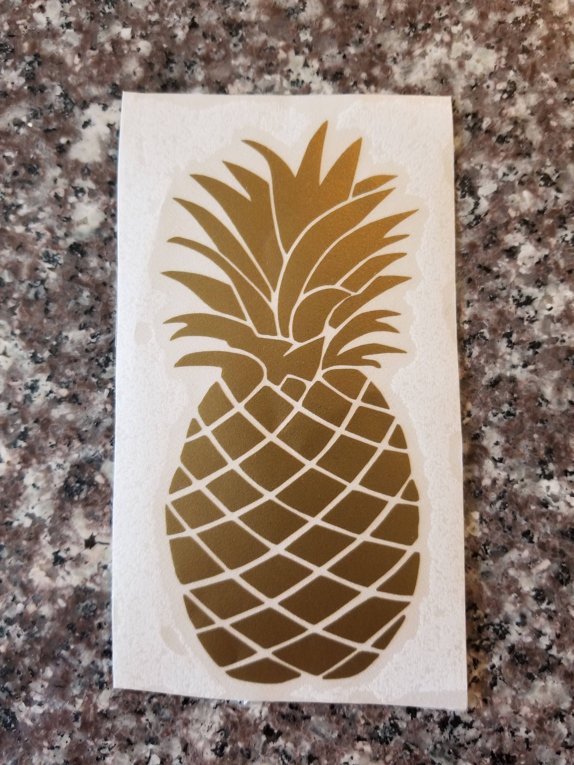 Pineapple Decal/Pineapple Sticker/Fruit Sticker/Cute Girl | Etsy